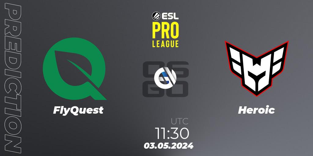 FlyQuest - Heroic: Maç tahminleri. 03.05.24, CS2 (CS:GO), ESL Pro ...