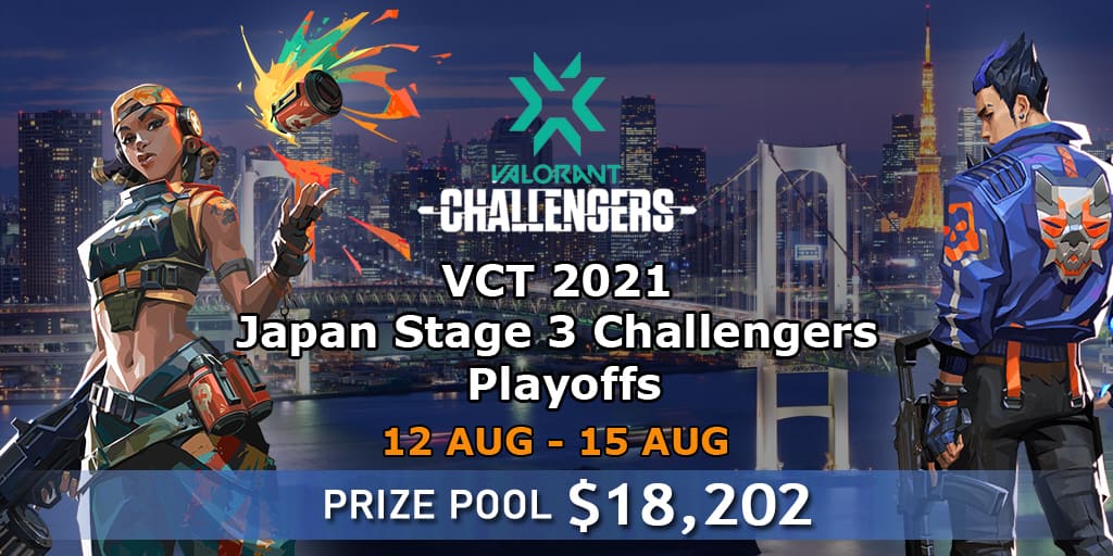 VCT 2021: Japan Stage 3 Challengers 1 🎮 VALORANT turnuvası 📅 Maç ...